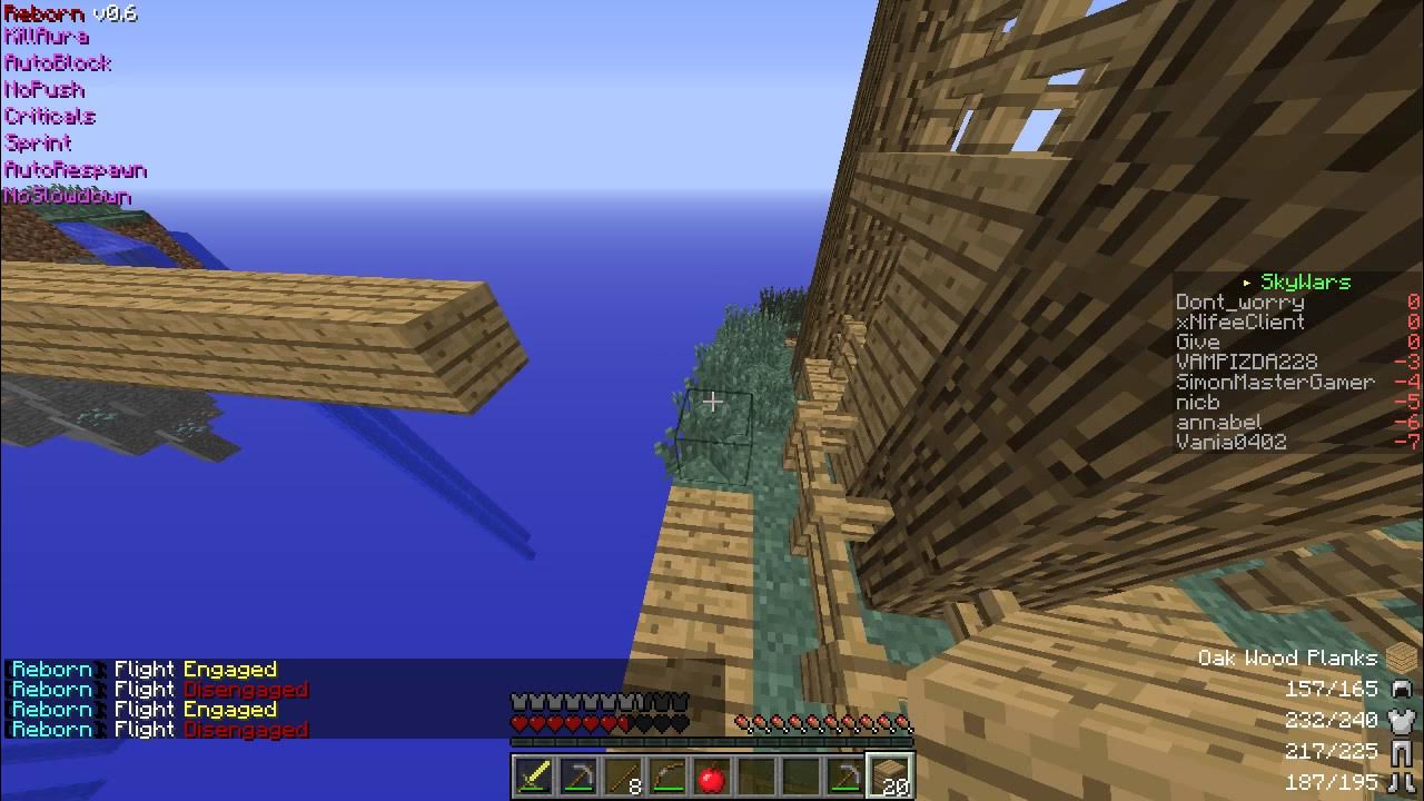 Minecraft Hacked Client (Fake) Reborn v0.6 DOWNLOAD + SRC - YouTube