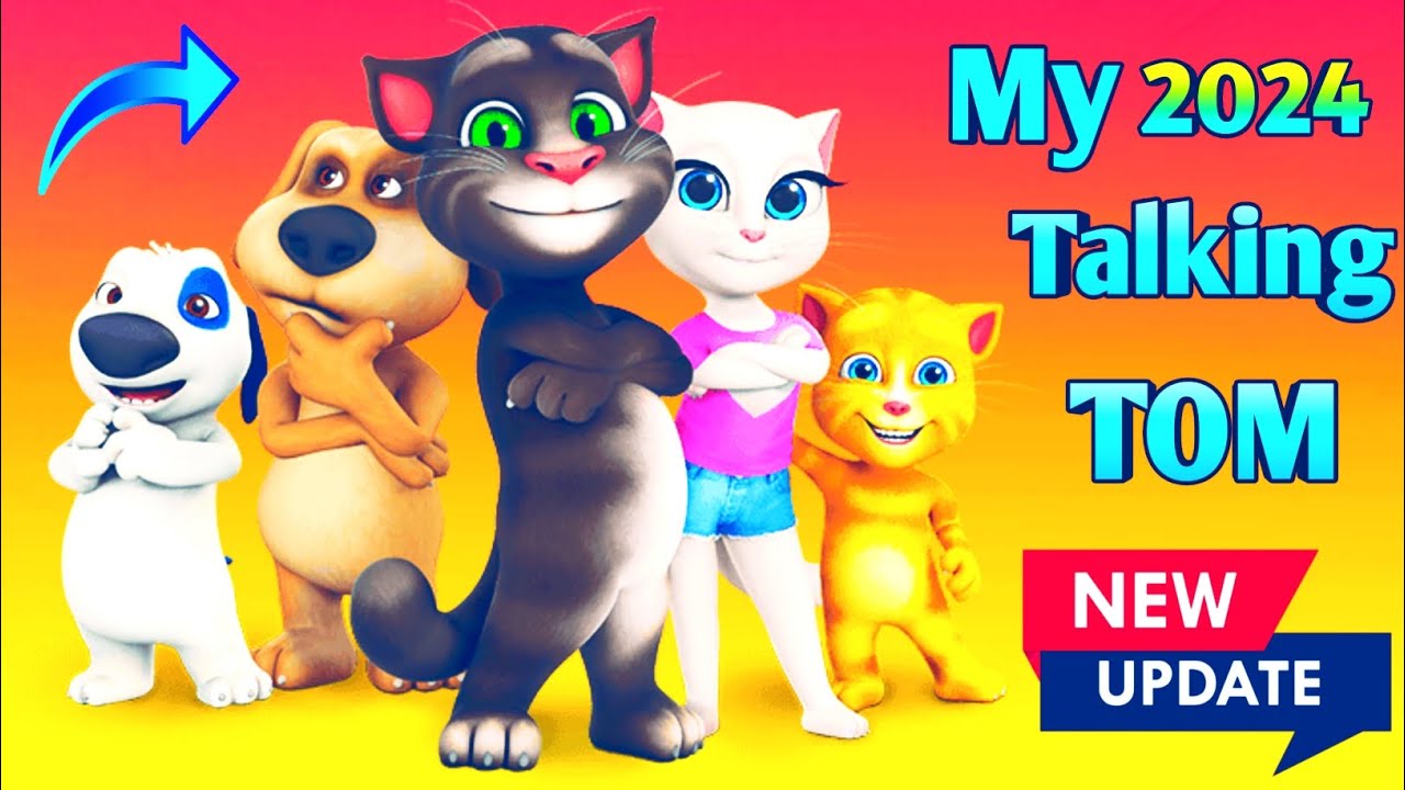 My Talking Tom - Tom's Game Squad ( Update Trailer ) 2024 | M2 Catron ...