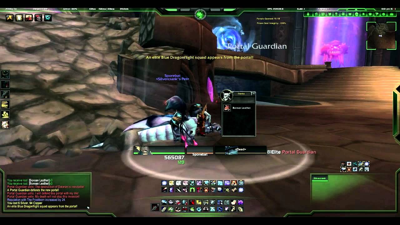 World of Warcraft: The Violet Hold Entrance/Walkthrough - YouTube