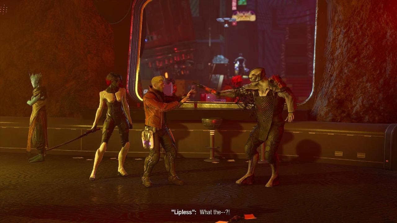 Marvel's Guardians of the Galaxy Lipless..... Spoiler warning - YouTube