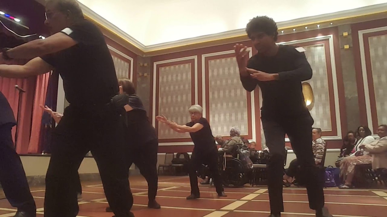 Tai Chi demonstration @ Hilton NYC with my Local 237 Union Students ...