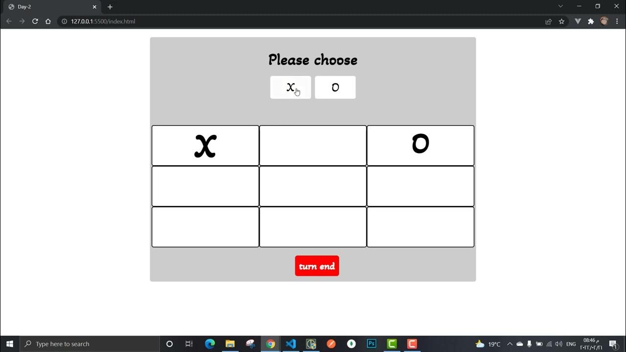 simple game X&O by jQuery - YouTube