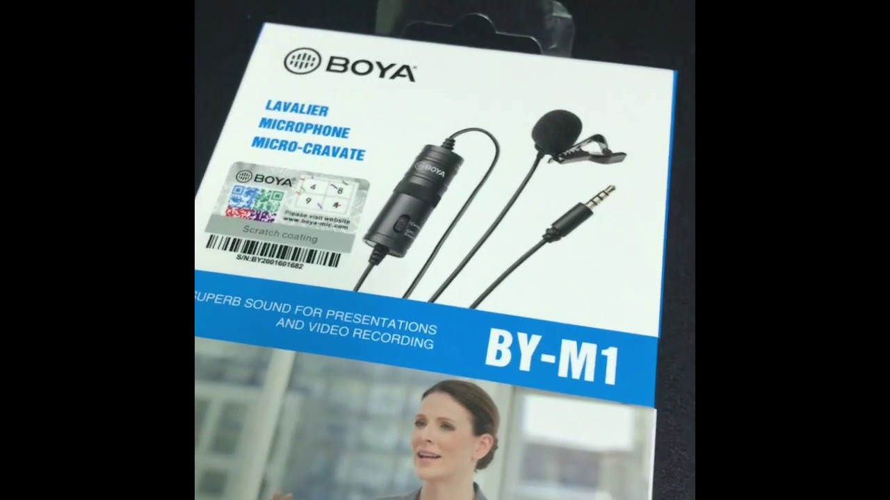 BOYA BY-M1 UNBOXING (MALAY) - YouTube