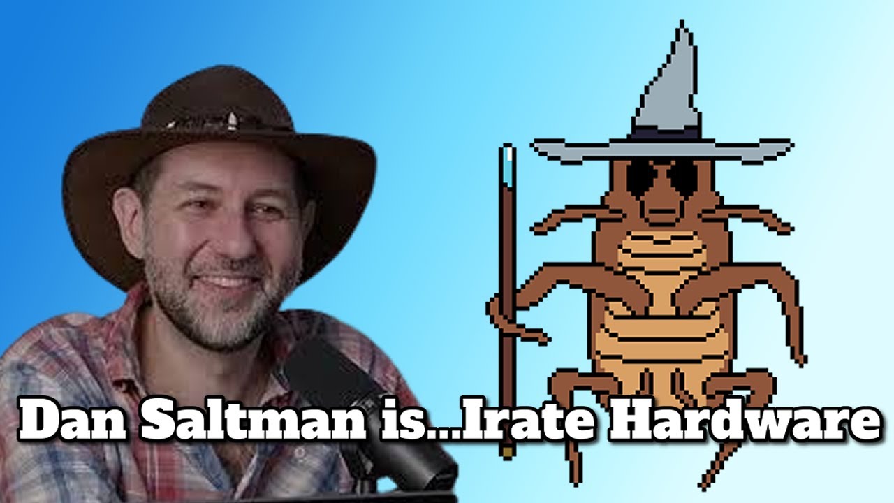 Dan Saltman is Voice acting IRATE HARDWARE in Idle Streaming Bonanza ...
