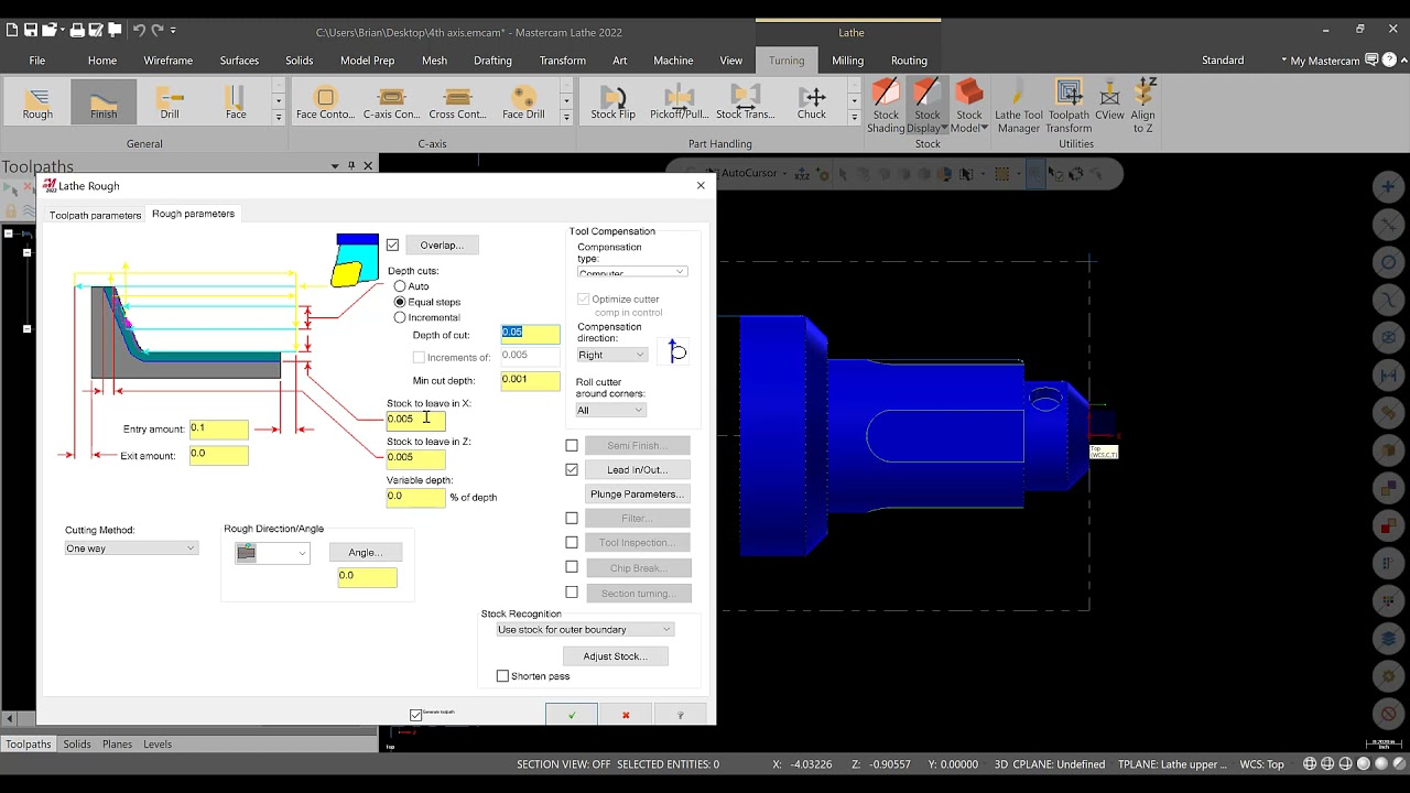 MASTERCAM 2022 MULTIPLE MACHINE GROUPS, 4 AXIS, AND WIRE EDM - XECNC