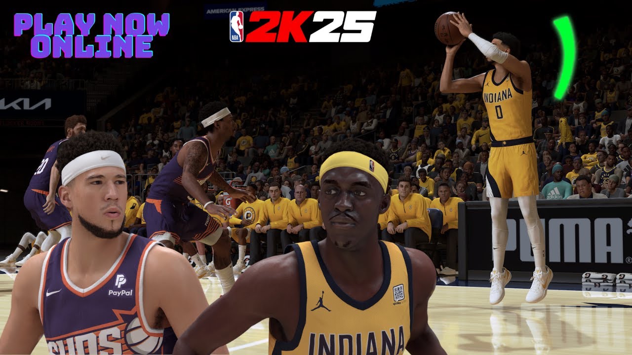 Trying To Win A Game on Broadcast Camera! Pacers vs Suns NBA 2k25 ...