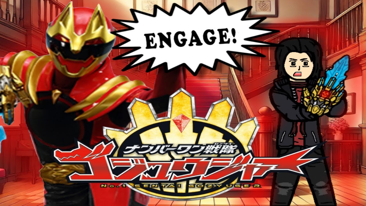 ANIMATED HENSHIN: Gozyuger Gozyu Wolf (By Lupin Green) - YouTube