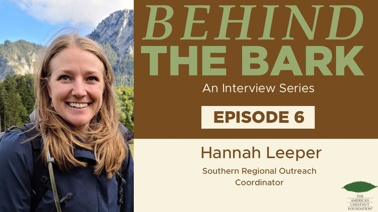 Hannah Leeper, Southern Regional Outreach Coordinator; Behind the Bark ...