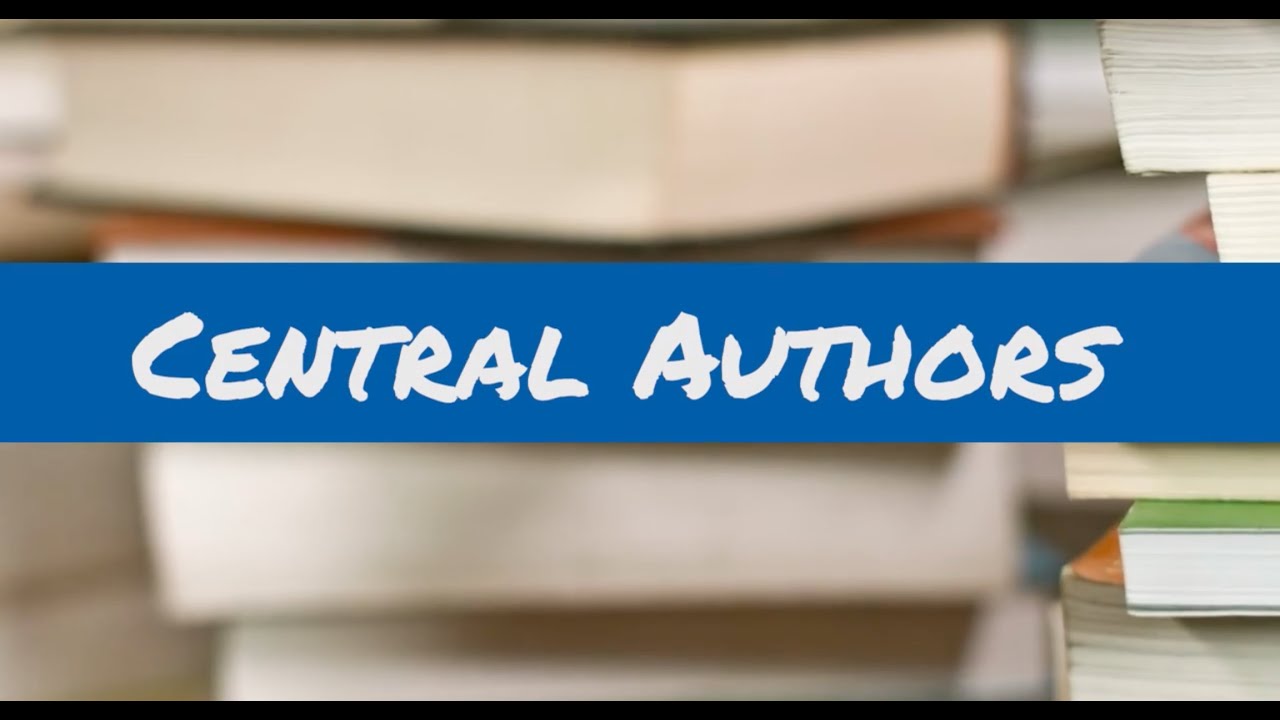 CCSU Central Authors 2024 2025 Series - Kate Rothwell - YouTube
