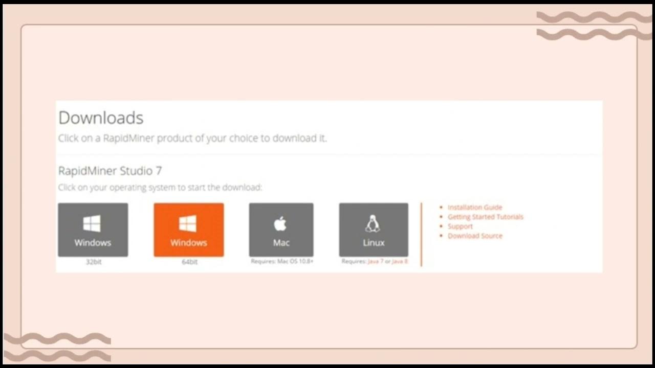 Tutorial download Rapidminer - YouTube