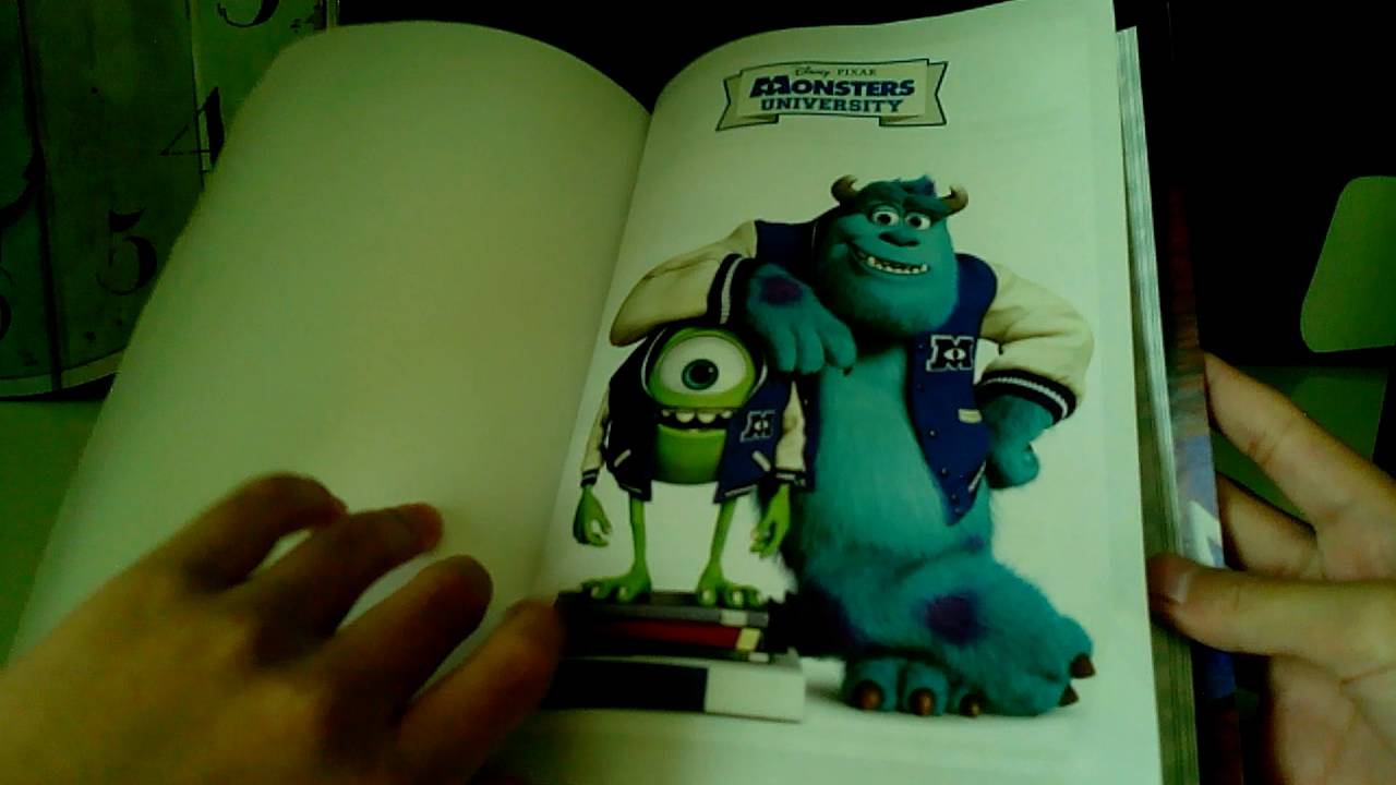 Monsters University Comic Book (PURPLE SHEP VOICE)!!! - YouTube