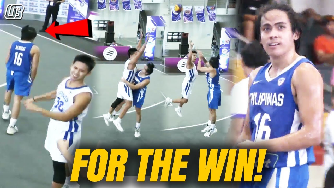 Rey Remogat FOR THE WIN! Pasok sa Finals ang Gilas, Last 17sec Gameplay ...