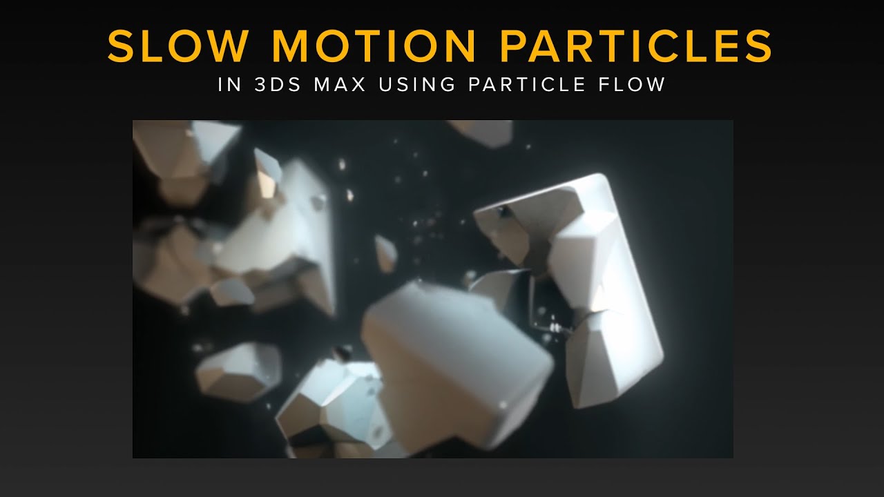 Slow Motion Particles using 3ds Max - YouTube