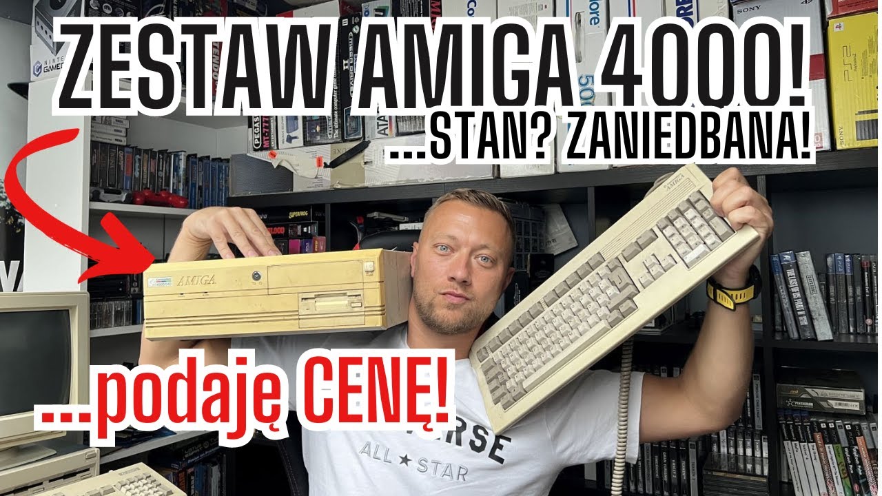 Amiga 4000 z Allegro Lokalnie. Stan: zaniedbany - oględziny cz. 1 - YouTube