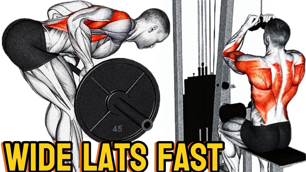Build Wide Lats Fast! 7 Best Back Exercises for V-Taper Shape 💪🔥 - YouTube