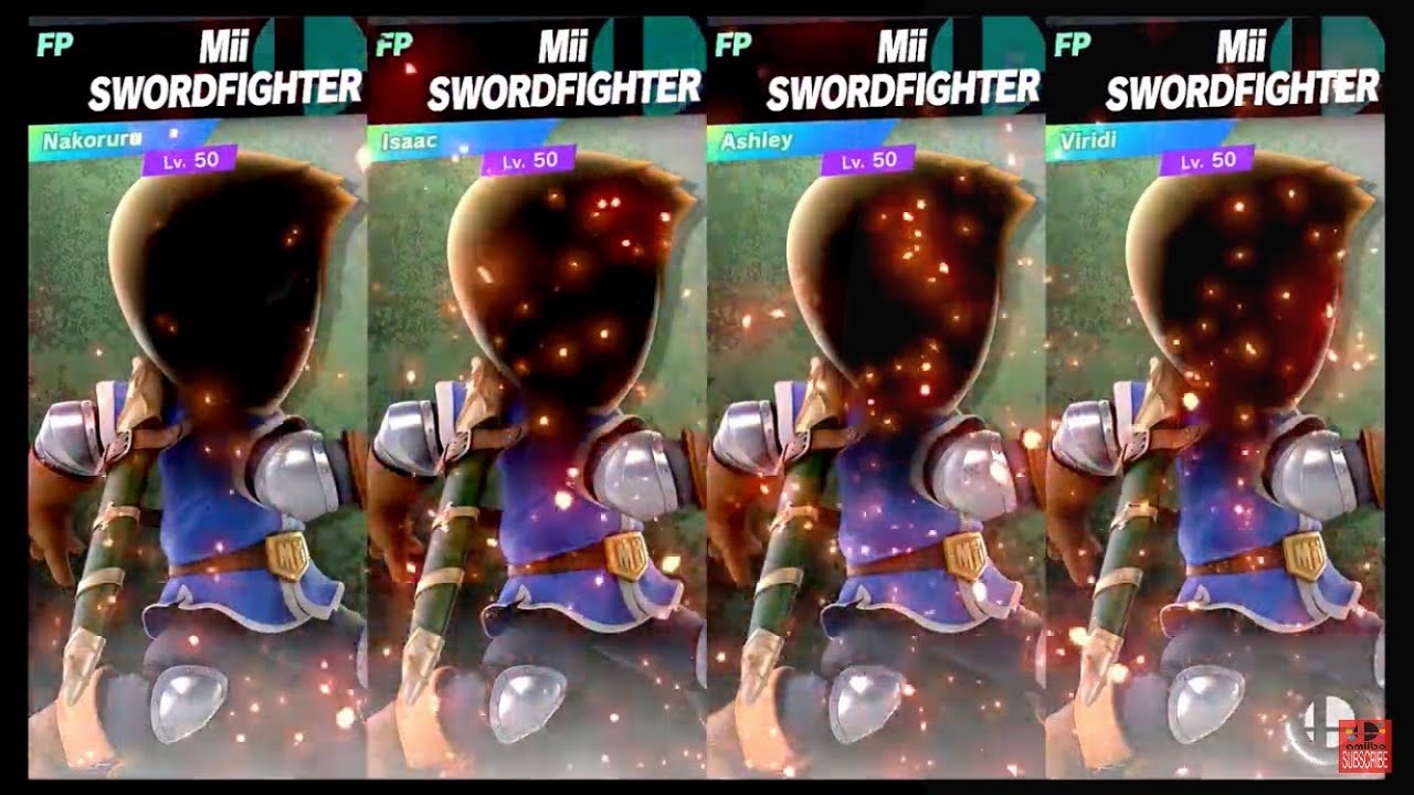 Super Smash Bros Ultimate Amiibo Fights – Request #20178 Giant Mii ...