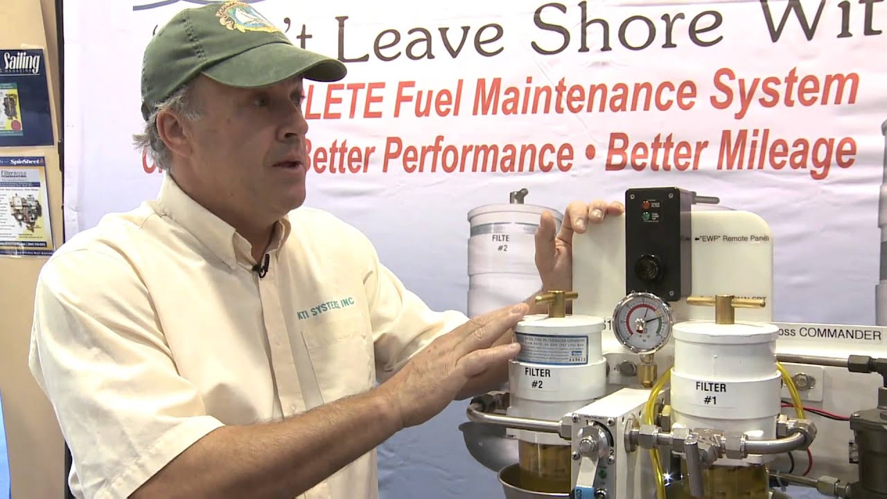 Filter Boss Commander "Found at the Boat Show" - YouTube