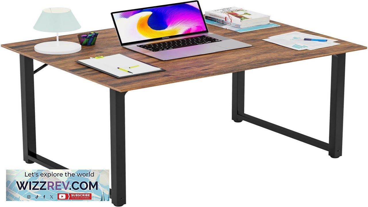 PayLessHere 32/39/47 inch Computer Desk Study Writing Table Adjustable ...