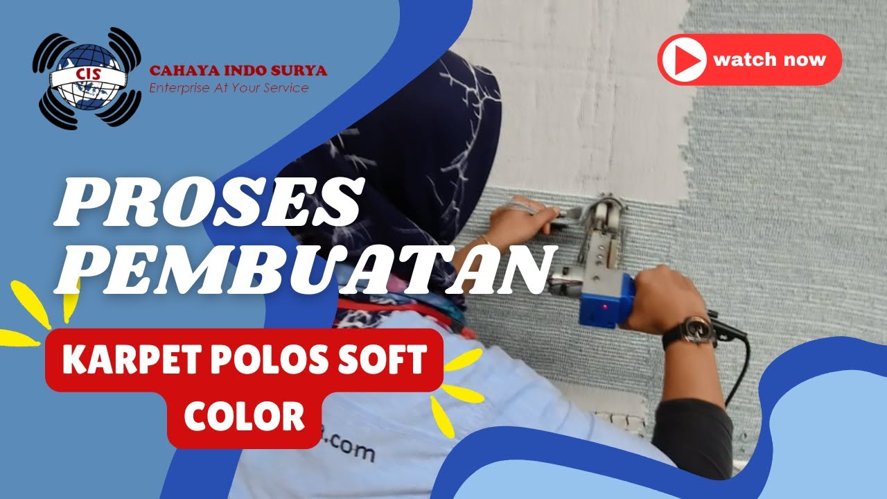 KARPET CUSTOM - RUANGAN JADI LEBIH KECE CUMA PAKAI KARPET BIRU SOFT ...