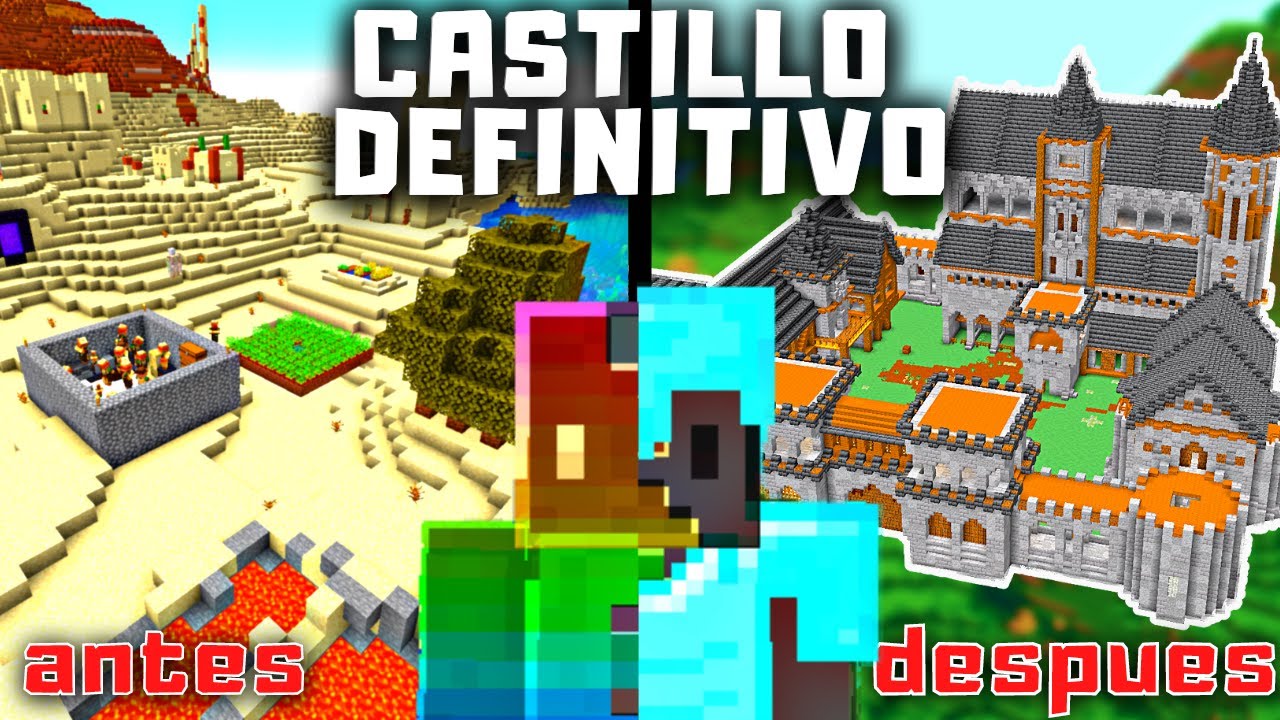 CONSTRUÍ el Castillo DEFINITIVO en Minecraft Survival - Episodio 1 ...