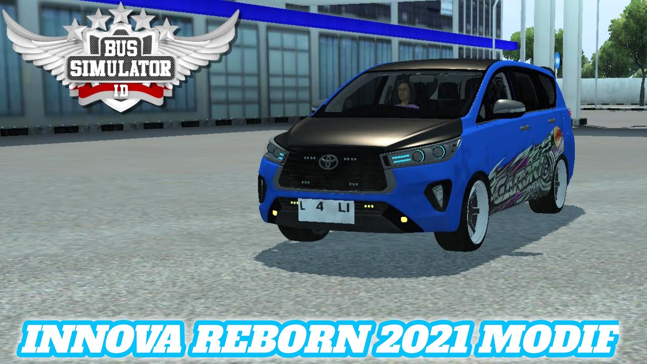 Mod BUSSID - Toyota Innova Reborn 2021 - YouTube