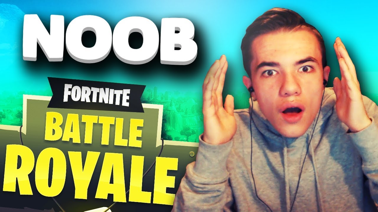 BIGGEST FORTNITE NOOB | First Time Playing Fortnite Battle Royale - YouTube