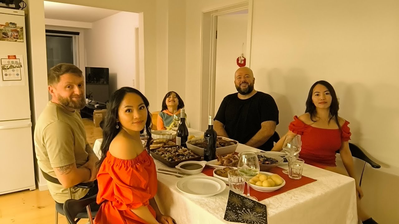 Simple Christmas Celebration with Family at Copenhagen, Denmark - YouTube