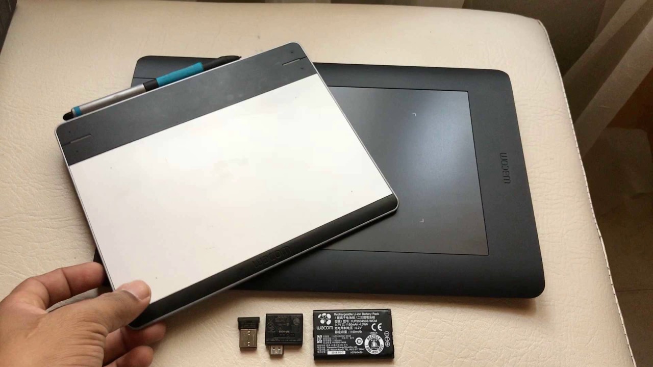 Instalación de Kit inalámbrico Wacom Intuos Pro y Wacom Intuos Pen and ...