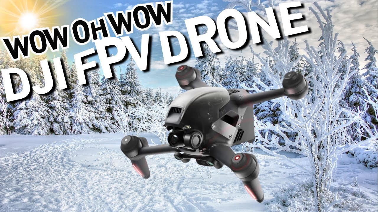 Winter Wonderland: DJI FPV Drone Adventures in the Snow - YouTube
