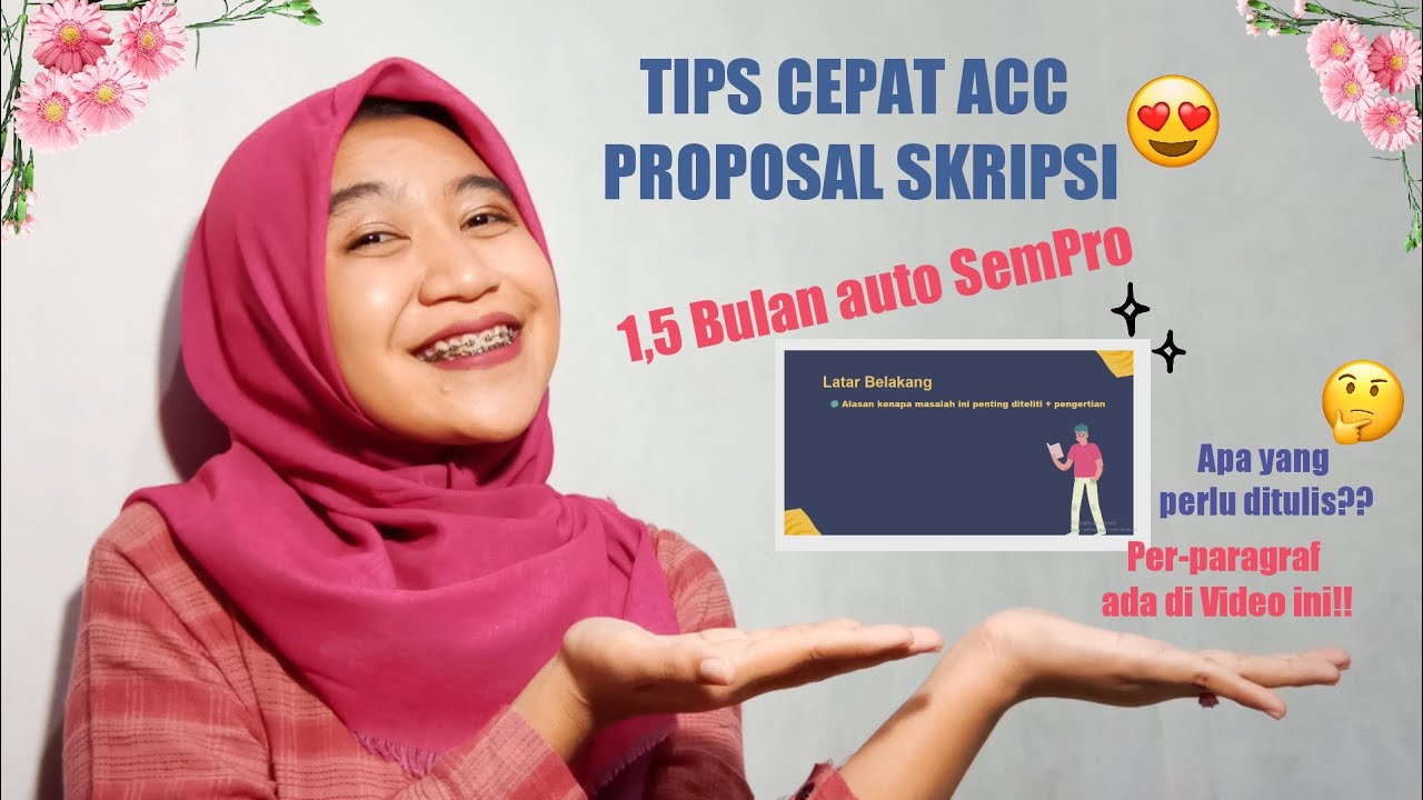 TIPS Cepat ACC Proposal Skripsi dan Cara memulainya - YouTube