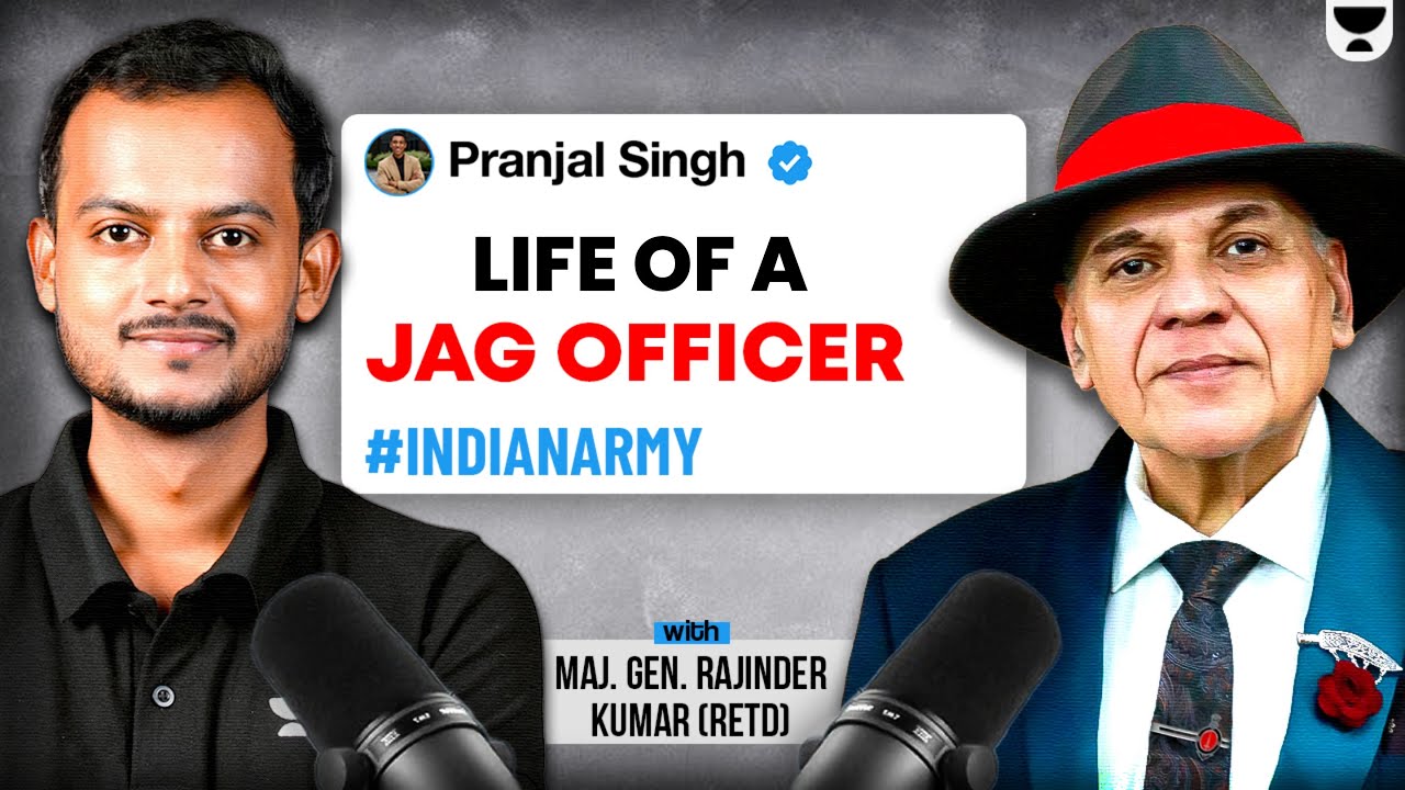 Life as a Judge Advocate General (JAG) with Maj Gen Rajinder Kumar ...