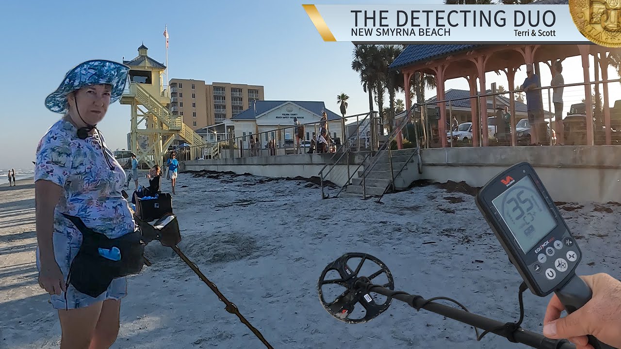 Fun Time Silver and Gold Metal Detecting New Smyrna Beach Florida | The ...