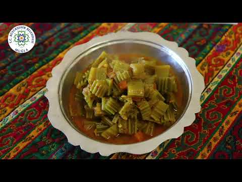 Muğla Yemekleri-Enginar Sapı Yahnisi