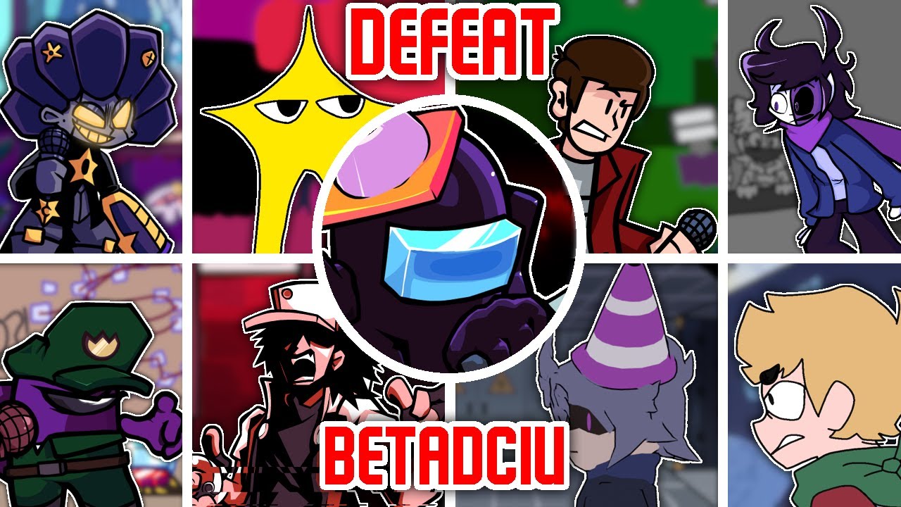 Defeat But Everyone Sings! (FNF Defeat VS Imposter V4 BETADCIU) - YouTube