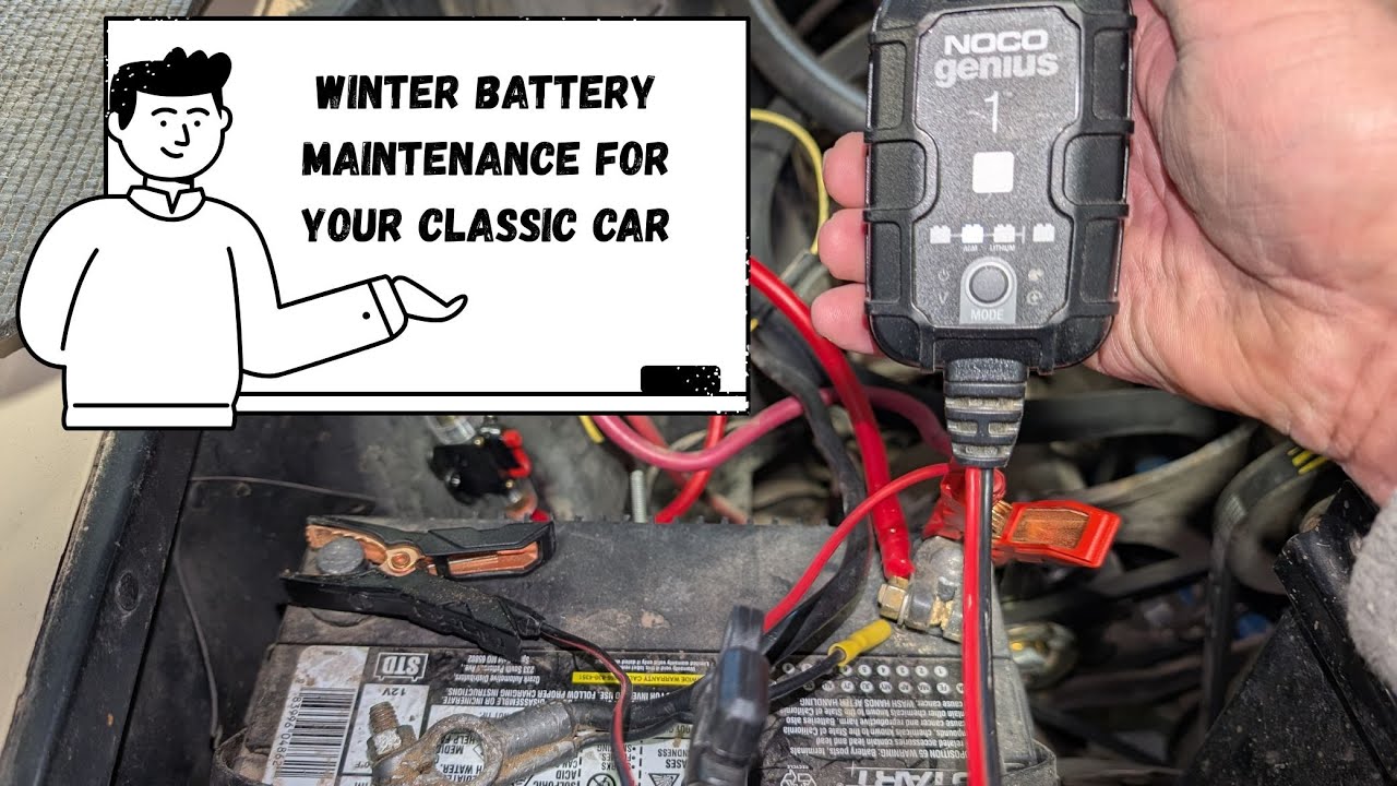 Winter Battery Tips: Keep Your Classic Car Alive With This Noco Genius1 ...