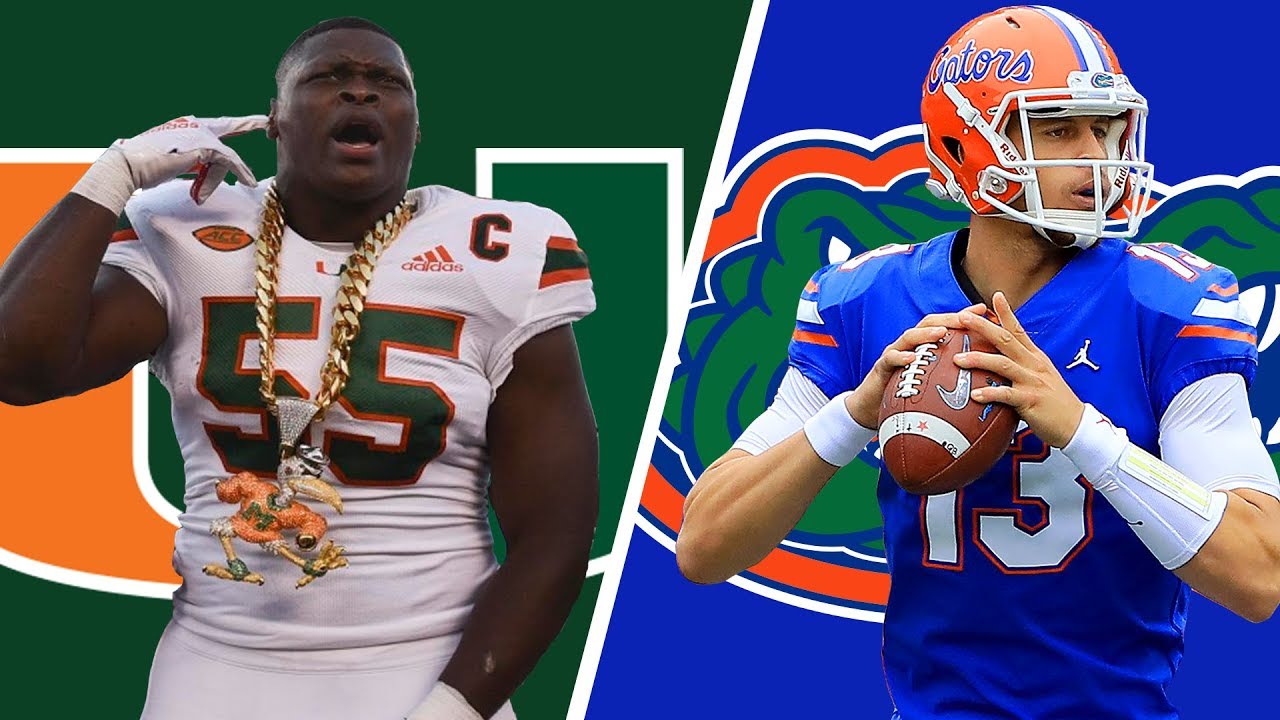 Miami Hurricanes vs Florida Gators Live Play by Play and Reactions ...