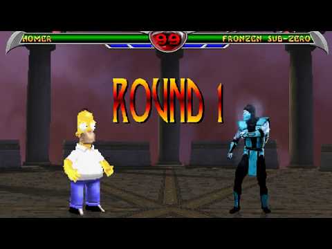 Mortal Kombat Chaotic (2018) Season 2 - Homer Simpson Full Playthrough