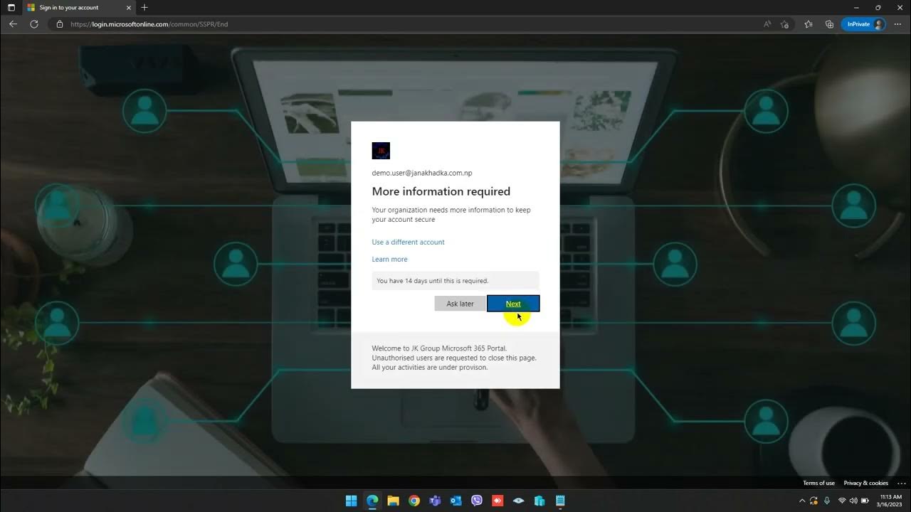 M365 User Portal Login Video Tutorial - YouTube M365 User Portal Login Video Tutorial - YouTube