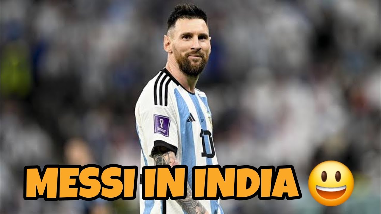LIONEL MESSI IN INDIA 🇮🇳 😃 • ARE YOU EXCITED FOR INDIA VS ARGENTINA? 😍 ...