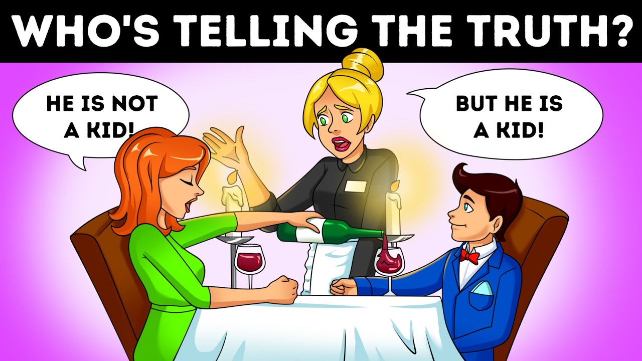 Wake Up Your Brain In Less Than 7 Seconds! 8 Cool Riddles - YouTube