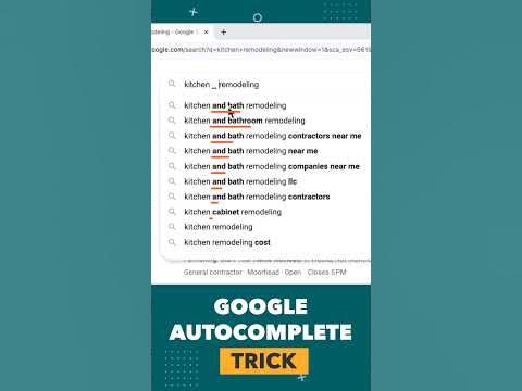 Google Autocomplete Trick (for #keywordresearch) - YouTube