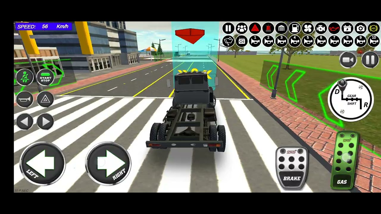 Cargo Truck Driving 3D Game Simulator On Long Road Heavy Vehicles # ...