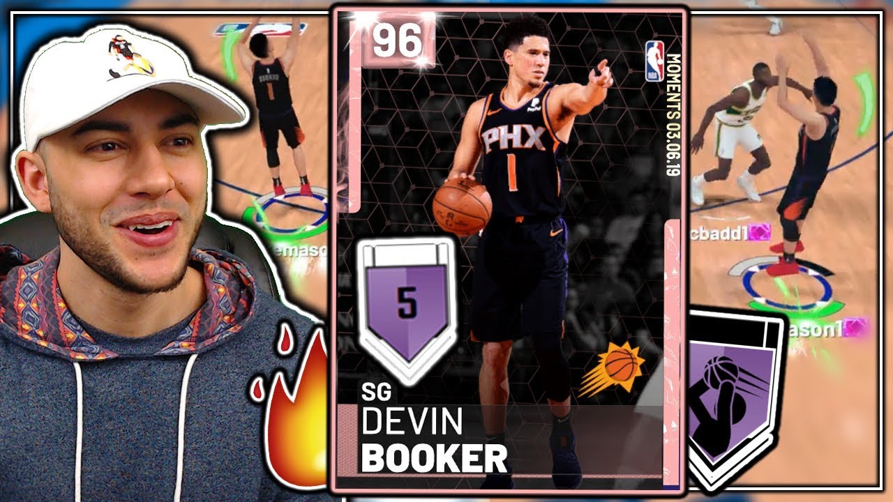 *NEW* PINK DIAMOND DEVIN BOOKER GAMEPLAY! HOF LIMITLESS RANGE! NBA 2K19 ...