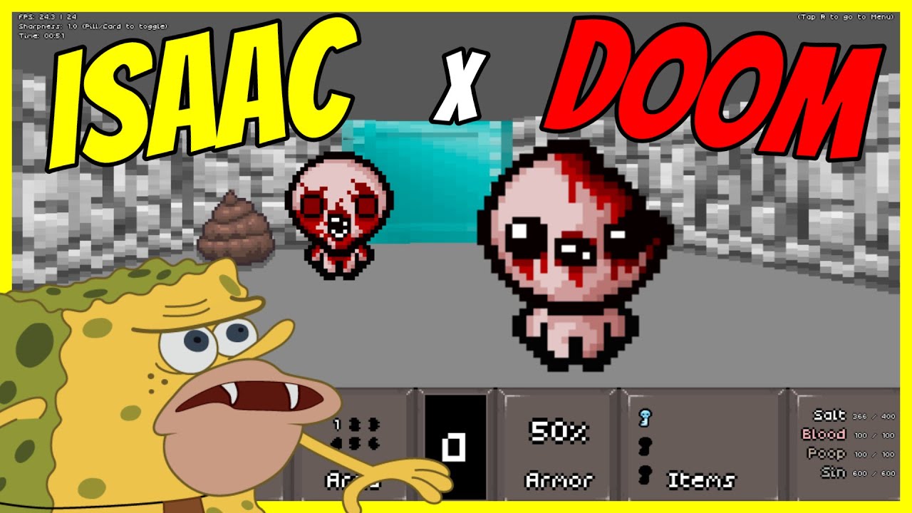 DOOM corre en todo | The Binding of Isaac - YouTube