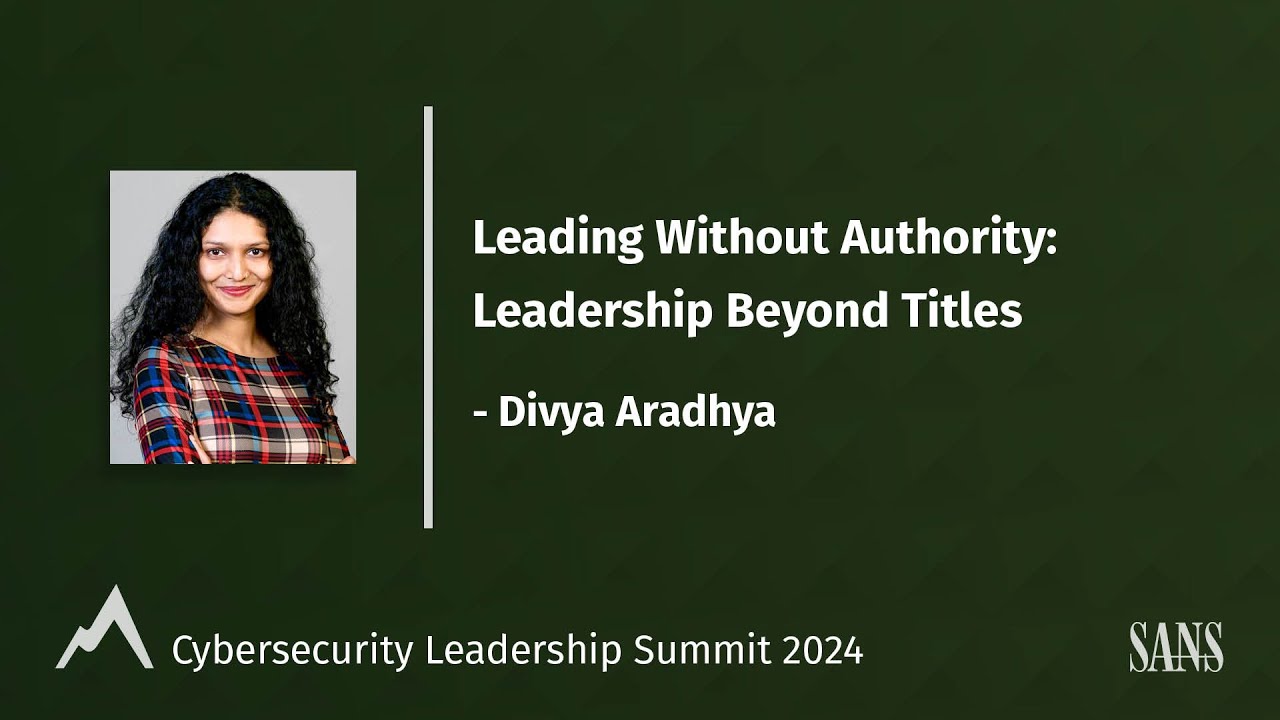 Leading Without Authority: Leadership Beyond Titles - YouTube