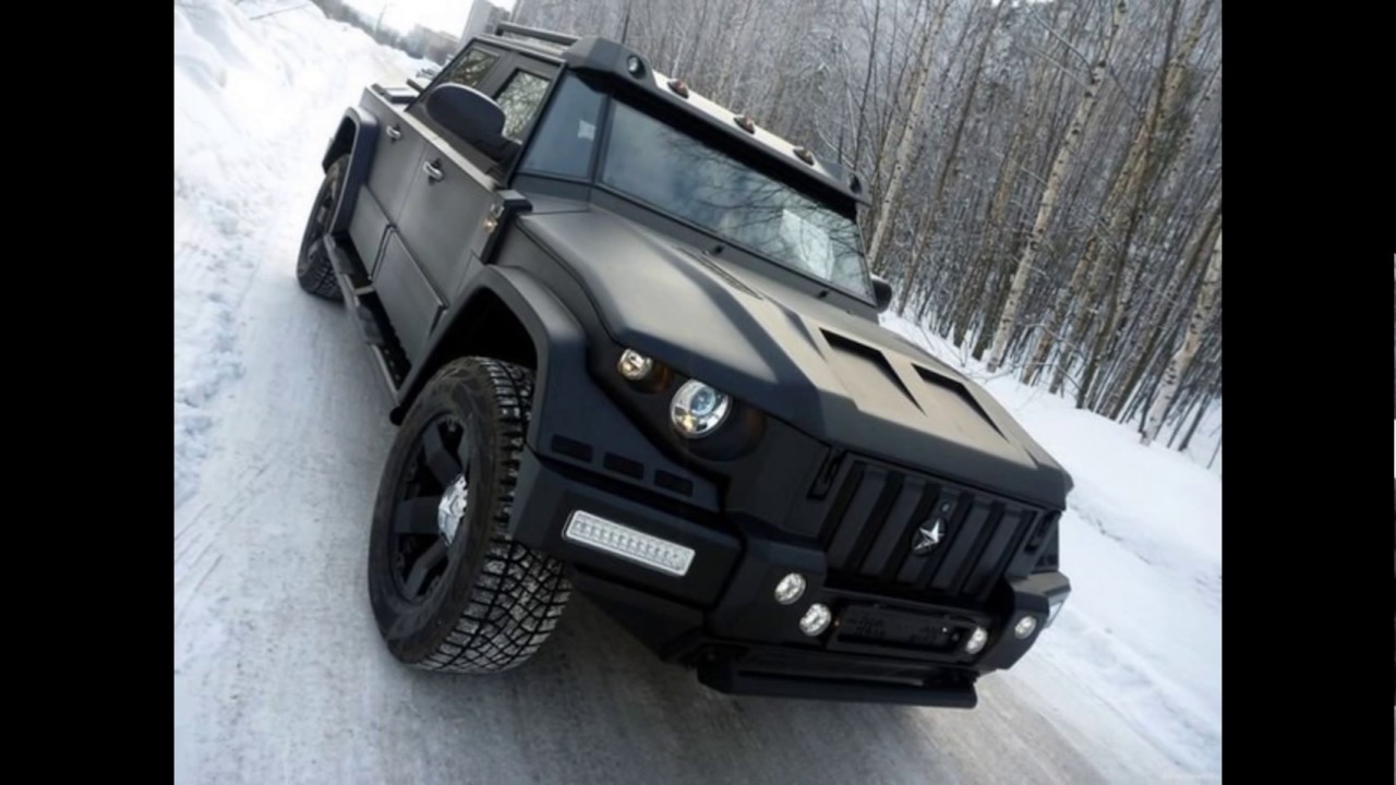 T-98 Kombat — Russian armored SUV - YouTube