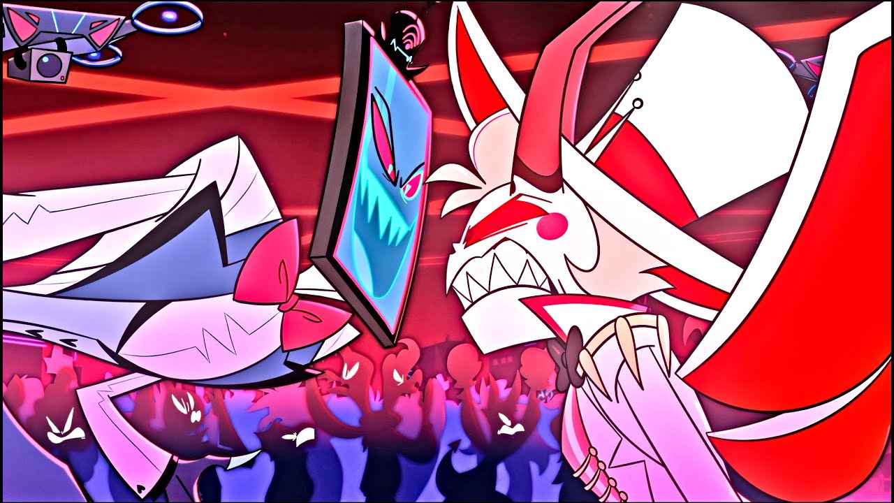 Hazbin Hotel Season 2 | Lucifer vs Vox Fight Scene Recap - YouTube