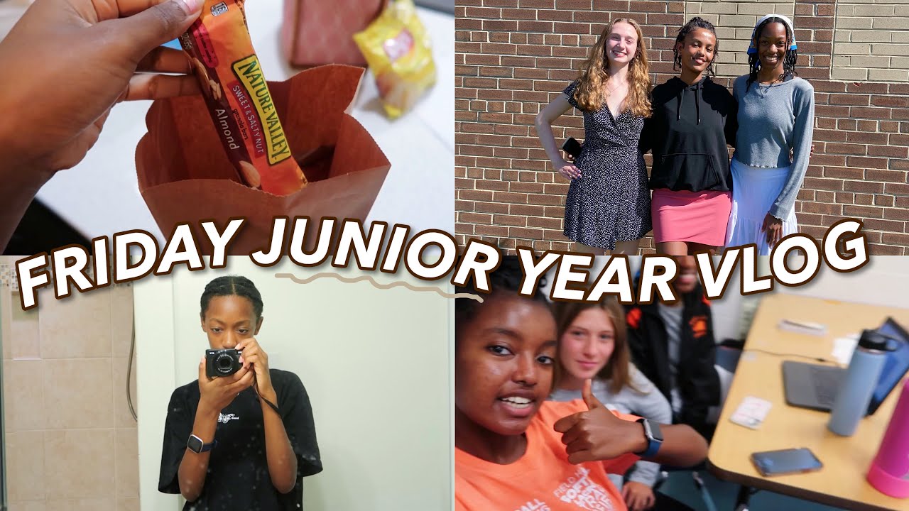 day in my life as a junior in high school 🏈 - YouTube