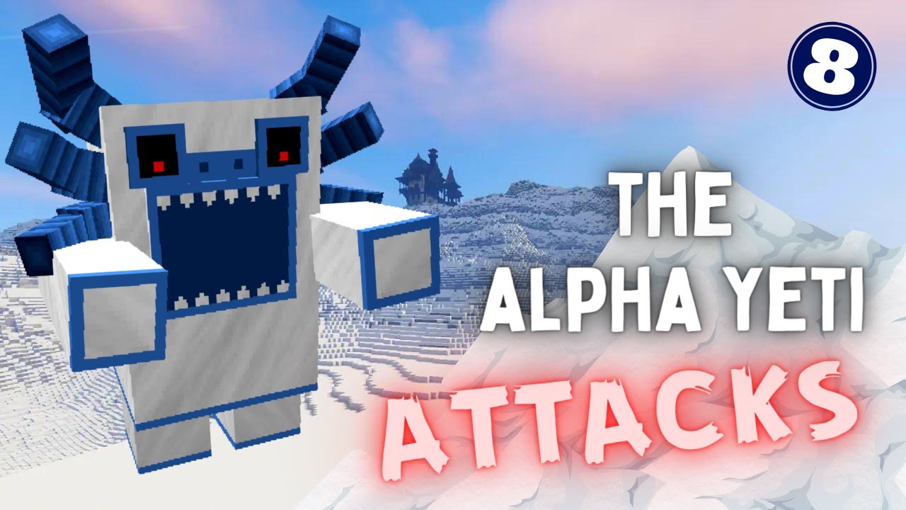 TWILIGHT FOREST MINECRAFT ADVENTURE 8 ♡♡♡ The Alpha Yeti - YouTube