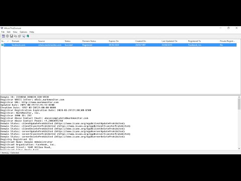 Usando Whois